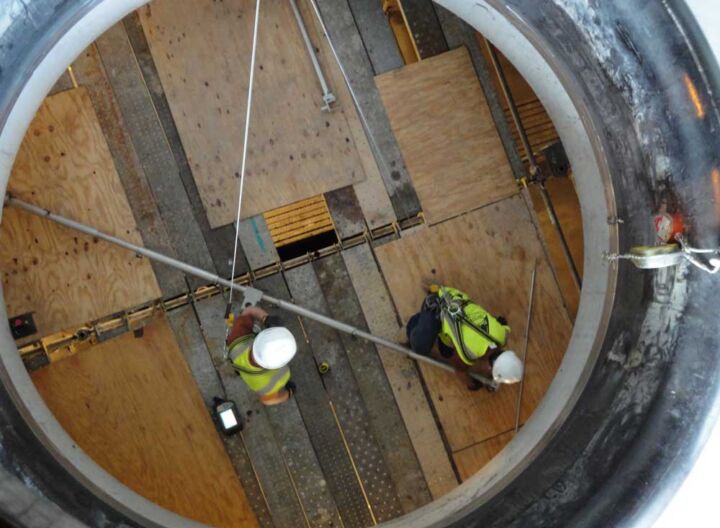 ACQUIP | Vertical Pump Alignment New Orleans Pump Station
