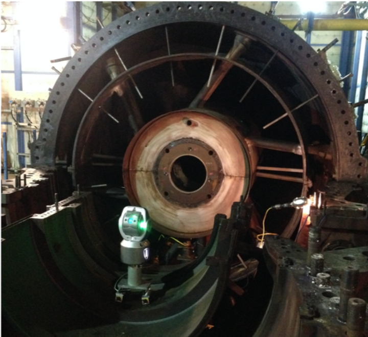 ACQUIP - Internal Laser Alignment Mitsubishi 501F Gas Turbine